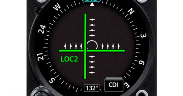 GI 275 Course Deviation Indicator (CDI) GARMIN Авиационный индикатор ...