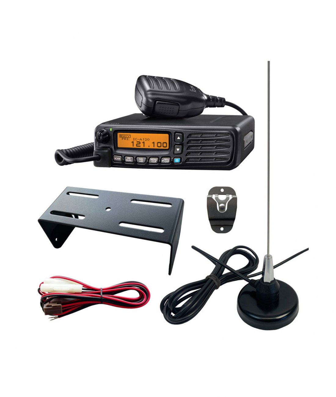 ICOM ™ IC-A120 VHF Air Band Mobile Radio Авіаційна мобільна ...