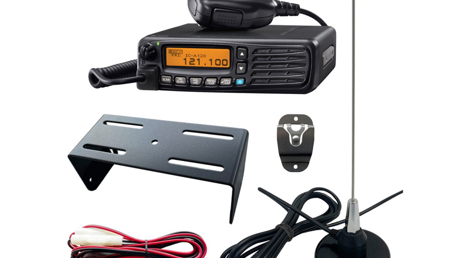 ICOM ™ IC-A120 VHF Air Band Mobile Radio Авіаційна мобільна ...