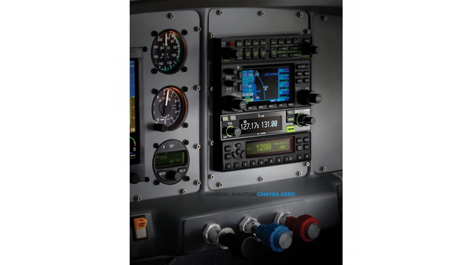 ICOM ™ IC-A220 Panel Mount Transceiver Авиационная радиостанция купить ...